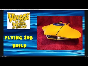 Voyage to the Bottom of the Sea – 1:32 Flying Sub Build By The Vintage Modeler