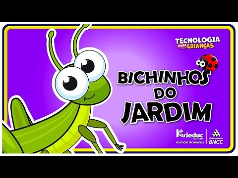OS BICHINHOS DO JARDIM | Editora Krieduc
