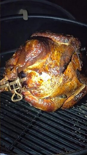 Rotisserie Turkey on a Pellet Grill!