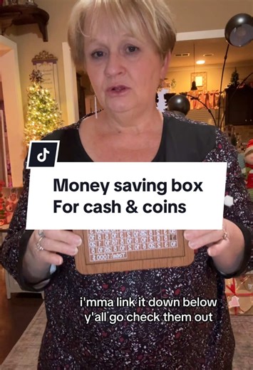 Money Saving Box for Cash & Coins