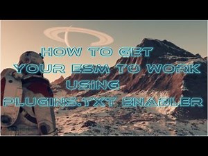 How To Get Your ESM to Work Using Plugins txt Enabler #starfield #starfieldmod #starfieldtutorial