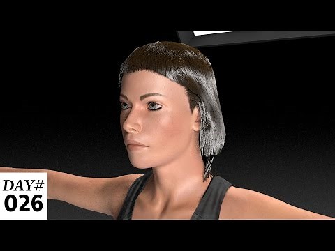 Adobe Fuse Characters: Creating and Grooming Realistic Hair in Cinema 4D
