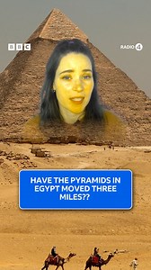 30K views · 61 reactions | Have the great pyramids of Egypt moved three miles south since they were first built? That’s the claim, but Lizzy from More or Less is here to debunk the myth. More or Less | Listen now on BBC Sounds | BBC Radio 4 | Facebook
