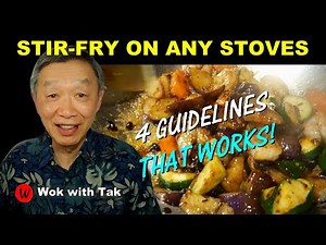 How to STIR-FRY on any types of stoves (gas, electric, and induction) using these four guidelines