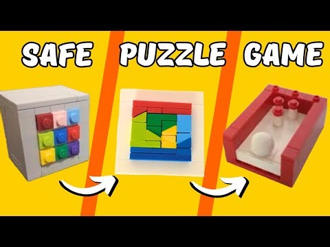 How to make 3 mini Lego Builds!!