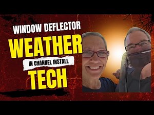 Weather Tech In Channel Window Deflectors