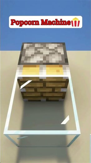 Minecraft Popcorn Machine