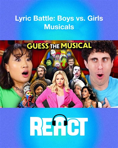 Boys vs Girls Lyric Battle: Musical Edition! | REACT