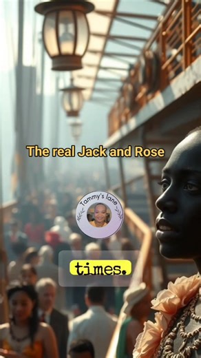 The actual Jack and Rose. 🚣‍♂️💔😍 #educationalcontent #TitanicHistory #JosephLaroche #Haiti #blackhistory #BlackIdentity #blackheritage #HiddenHistory #DisasterStory #LoveStory #trendingnow #fyp #nonefollowersviewers | Blissful Smiles