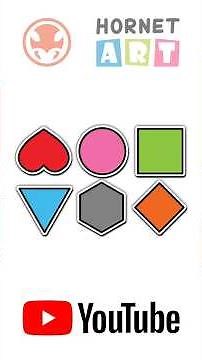 ❤️ How to Draw Shapes for Kids