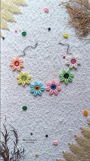 DIY Kaudi Shell Necklace। Easy Navratri Craft। #diycraft #jewelry #viralvideo #trendingsong