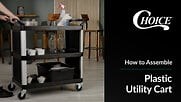Choice Plastic Utility Cart Assembly Instructions Video | WebstaurantStore