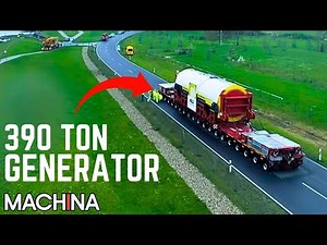 Transporting a $12 Million 390-Ton Generator | Full Documentary | Mega Transports | S2 Ep6