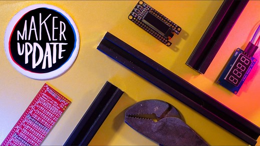 This week on Maker Update: flipping the script on phone notifications, a surprise ending for Ivan’s marble clock, moving mirrors, and synchronized shoelaces. Maker Project Lab #smartphone #SMS #DNS View on YouTube -->https://dky.bz/3RP4jyh | DigiKey | Facebook