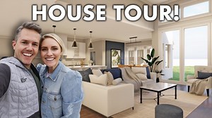 For the past few months I have been building our house virtually. Well, now I want to show you what our house could look like from the windows to the...wall | Ellie and Jared