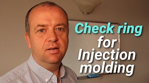 Injection moulding - Check ring test