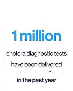 Delighted that over the past year, >1 million rapid diagnostic kits for cholera have been delivered to 14 Gavi, the Vaccine Alliance-supported countries. Early #cholera detection strengthens surveillance and helps target vaccination programmes to where they are needed most: | Dr.Sania Nishtar