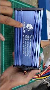 BLDC Hub Motor Controller Wiring Explain KHETAAN Controller #hubmotors #bldchubmotor #evbike