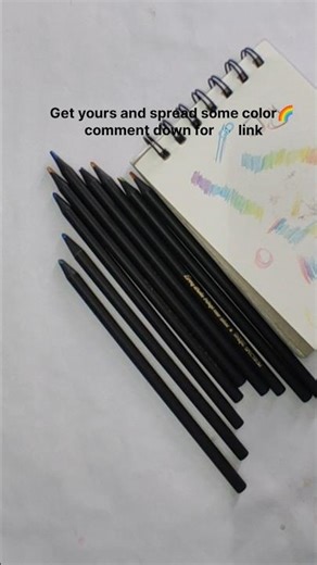 the cooles art supply ever | spectrum rainbow pencil review #rainbowpencil #aesthetic #trendyshorts