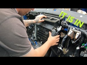 Subaru heater core and blower install #10