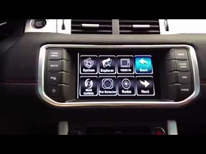 Stage Motion TV Tuner and Sat Nav upgrade for Range Rover Evoque@EvoqueTV