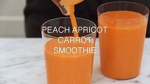 PEACH APRICOT CARROT SMOOTHIE to boost your immune system. This is sweet, creamy, and has a hint of cardamom that makes it taste AMAZING. This smoothie is also a gorgeous color, and kids love it! GET THE FULL PRINTED RECIPE: https://www.theblendergirl.com/recipe/peach-apricot-carrot-smoothie/ Get your FREE Weight-Loss Cookbook: https://www.skinny60.com/20-weight-loss-recipes-cookbook Get your FREE Detox Cookbook https://www.thedecadentdetox.com/20-decadent-detox-recipes Get your FREE Smoothies C