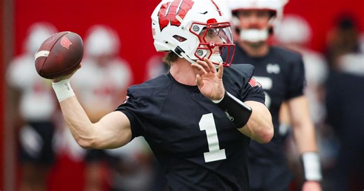 4 observations from Wisconsin football's 1st spring practice