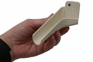 B&B Rain Gutter Spout for RV - Left - Beige B and B Molders RV Trim BM27YR