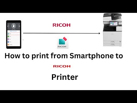 How to print from phone to Ricoh printer,How to install Ricoh Printer using wifi,Ricoh Mobile Print