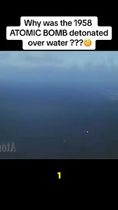 Why the test was done over water… 😳🧐 #implosion #explosion #atomic #nuclear #nuke #disaster #viral #storm #job #test #fyp #foryoupage | Disastervids