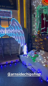 The lights are all finished, Come On Down …. | Arnside Chip Shop