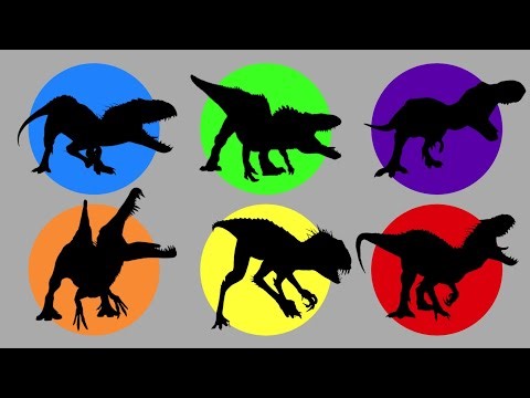 Jurassic World T-Rex, Scorpios Rex, Indominus Rex, Acrocanthosaurus, Spinosaurus, Pterodactyl
