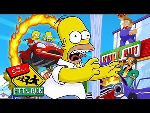 THE SIMPSONS: HIT AND RUN All Cutscenes (Game Movie) 1080p 60FPS