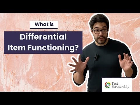 Differential Item Functioning