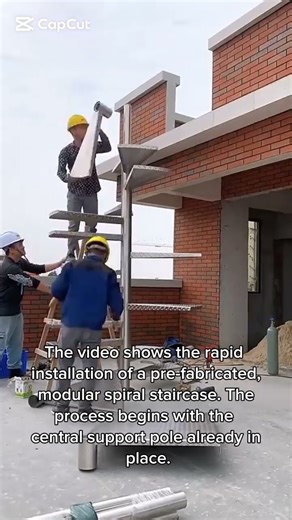 modular spiral staircase