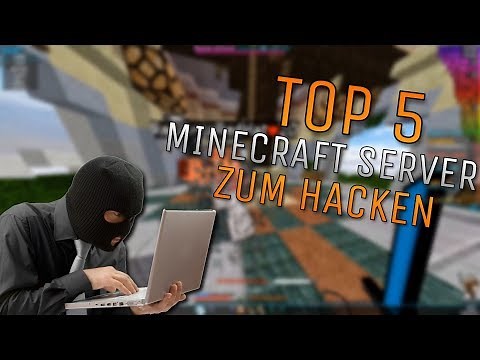 Top 5 Minecraft Server zum Hacken 2.0!