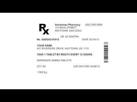 Prescription Medicine Labels HD