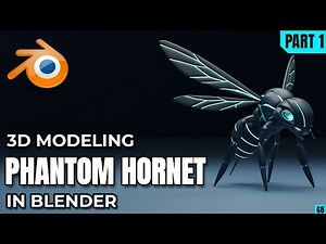 Modeling a SciFi Phantom Hornet | Part 1 – Legs & Torso Base