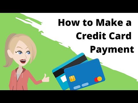 How to Make a Credit Card Payment