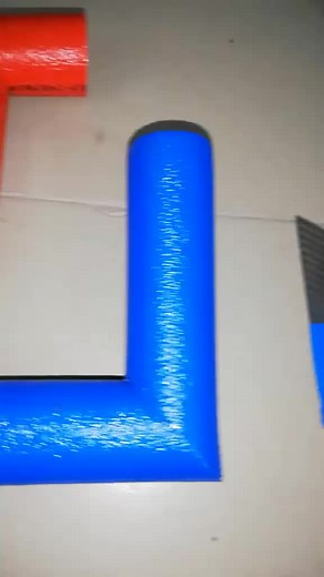 Exploring Blue and Red PVC Pipes in Detail