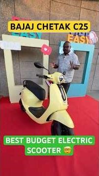 New Bajaj Chetak C25: Is This the MOST SENSIBLE Electric Scooter in India?