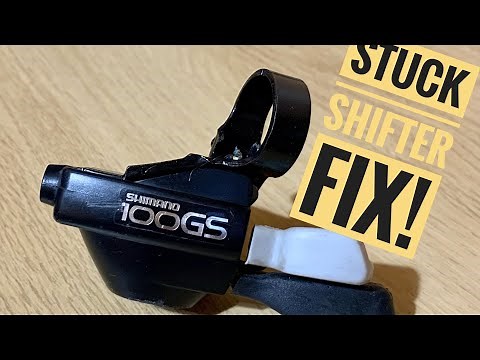 shimano gs100 clogged shifter fix