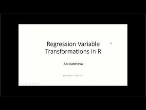 Regression Variable Transformations in R