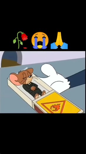 Emotional Journey of a Cartoon Mouse in Grief