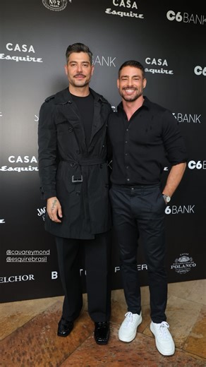 Sempre ótimo te encontrar, @cauareymond! Vida longa a @esquirebrasil! | Kadu Dantas