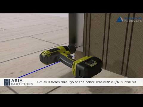How To Install Aria Partitions By Scranton Products
