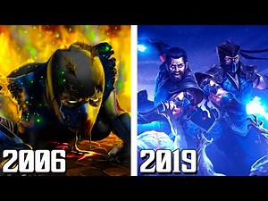 Noob-Saibot (Bi-Han) Becoming Sub-Zero Again Comparison | Mortal Kombat