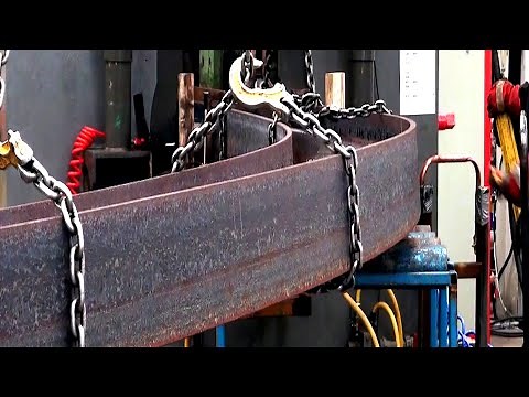The world's largest metal bending machine