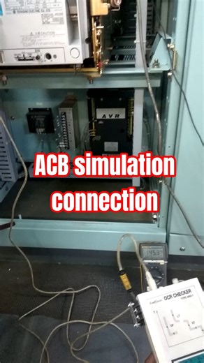 ACB TRIP TEST CONNECTION SIMULATION. OCR