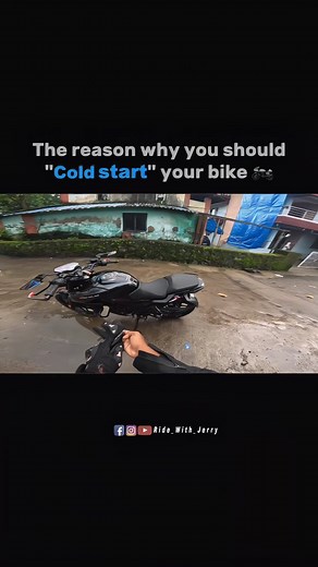 Every great ride starts with a perfect cold start. 🔧🏍️ . . . . #reels #ʙɪᴋᴇᴘᴏʀɴ &#coldstar #pulsarn160 #bikerslife #motovlog | Ride with Jerry